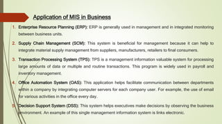Management information system | PPTX