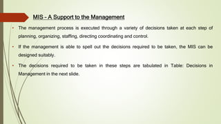 Management information system | PPTX