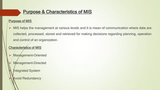 Management information system | PPTX