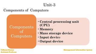 Management Information System (mis)- unit-3 | PPT