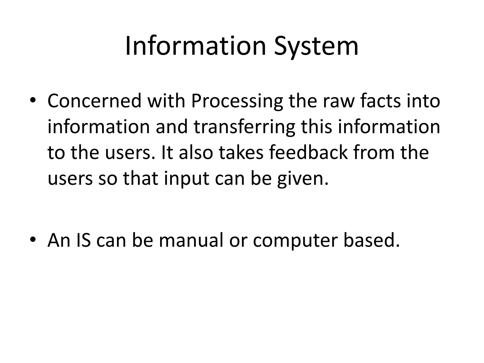 Management Information System | PPTX