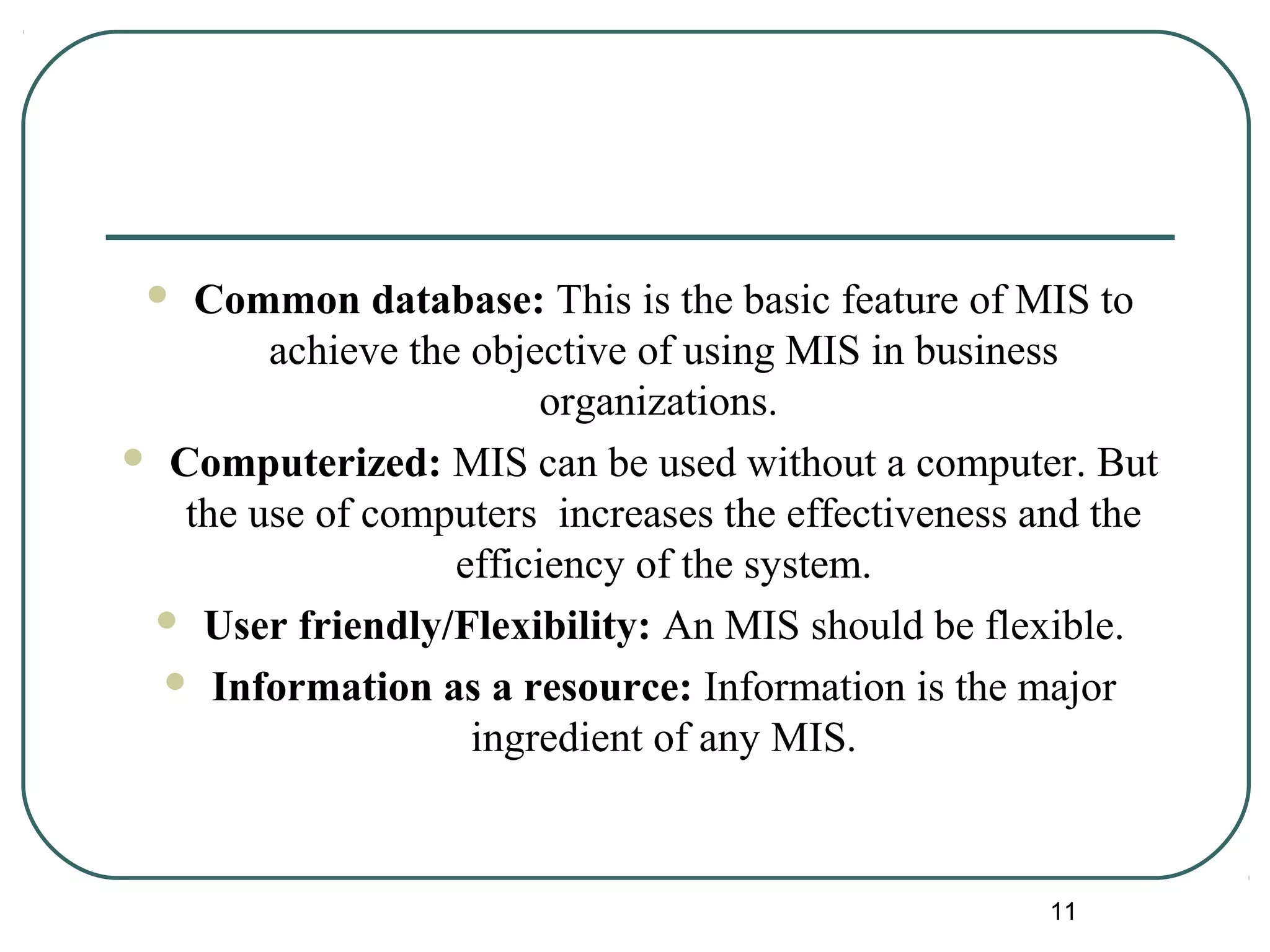 Types of IS(TPS, OAS, MIS, DSS, ESS and SIS) | PPT