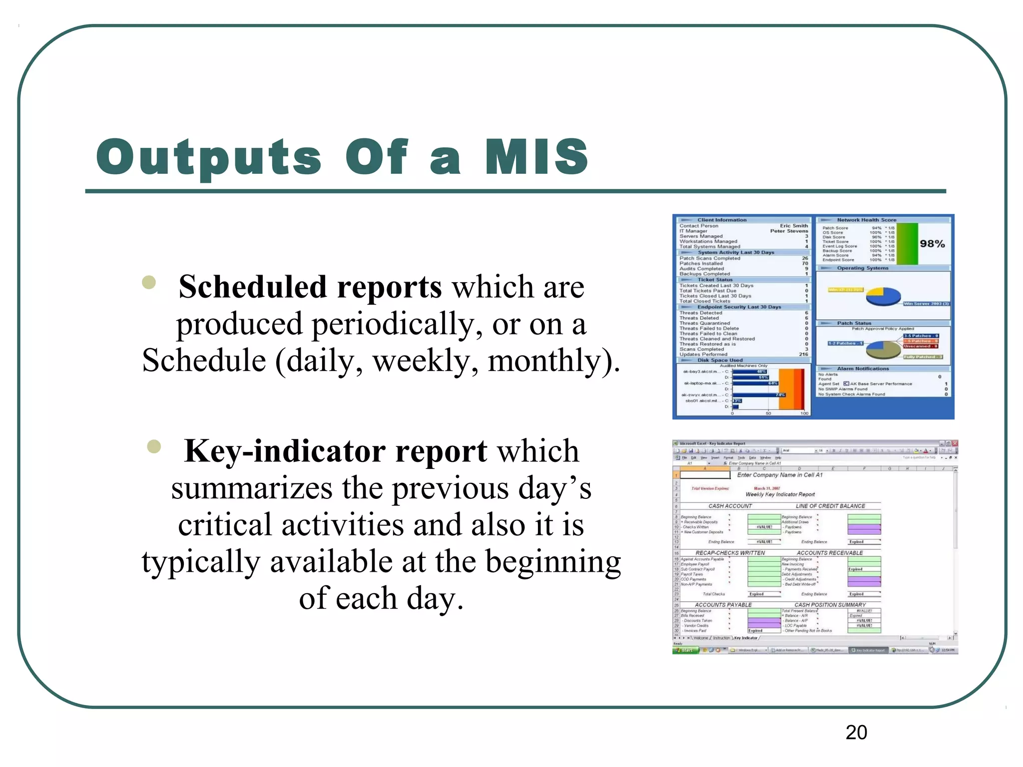 Types of IS(TPS, OAS, MIS, DSS, ESS and SIS) | PPT