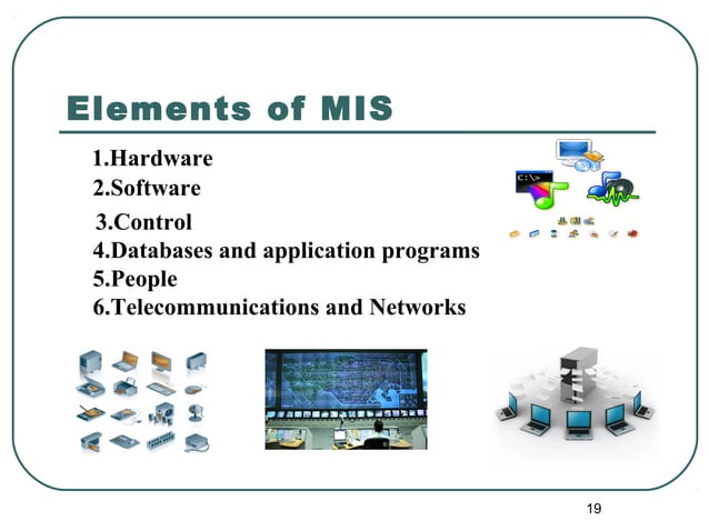 Types of IS(TPS, OAS, MIS, DSS, ESS and SIS) | PPT