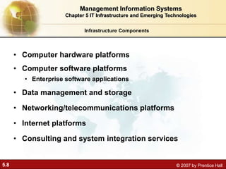 MIS10_ch05 IT Infrastructur Technologies | PPT