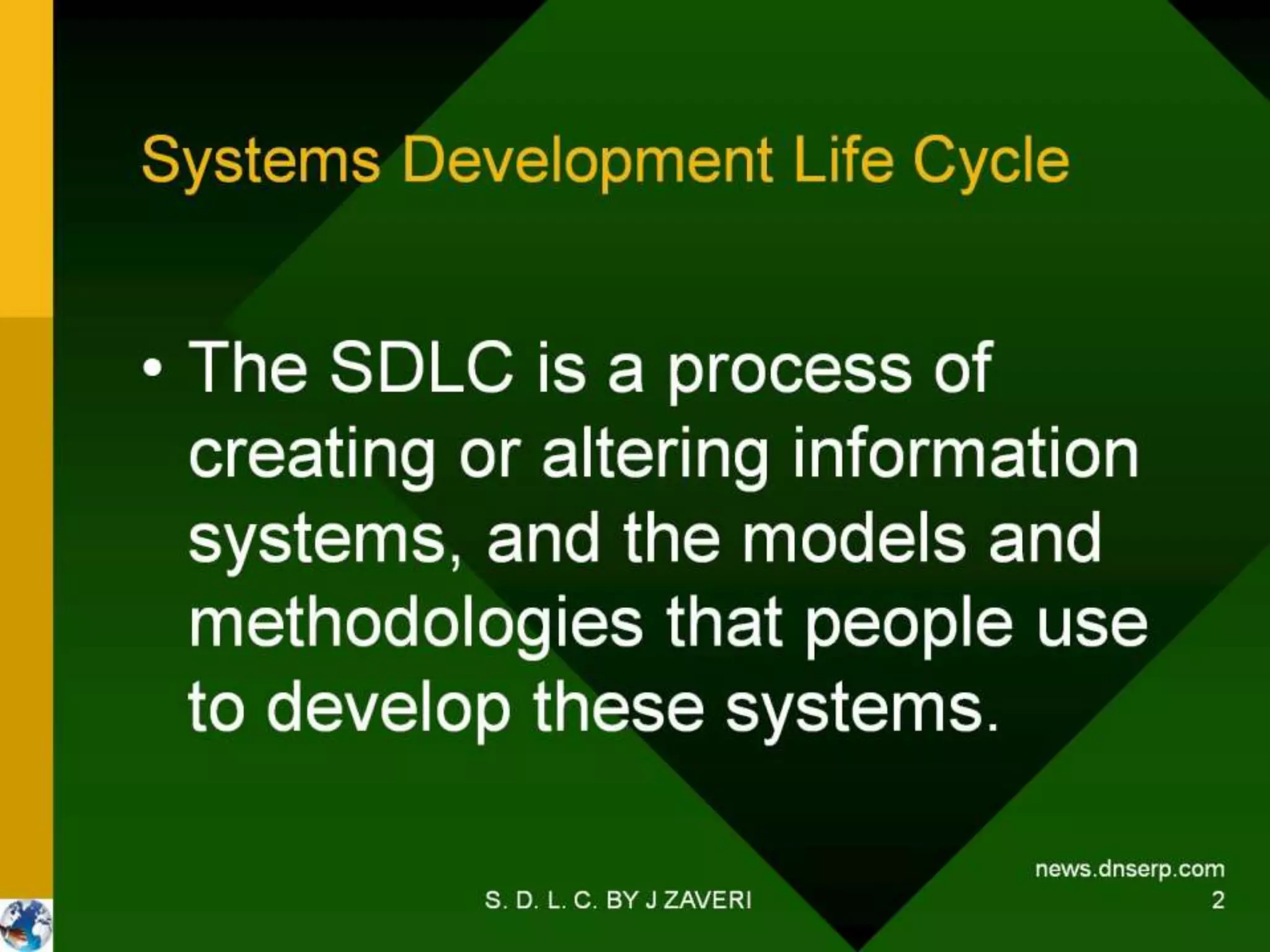 SDLC Software Development Life Cycle | PPTX
