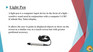 Computer Applications in Business_Computer Hardware - Input Device | PPT
