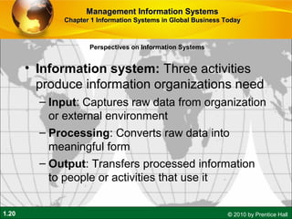 Introduction to Management Information System | PPT