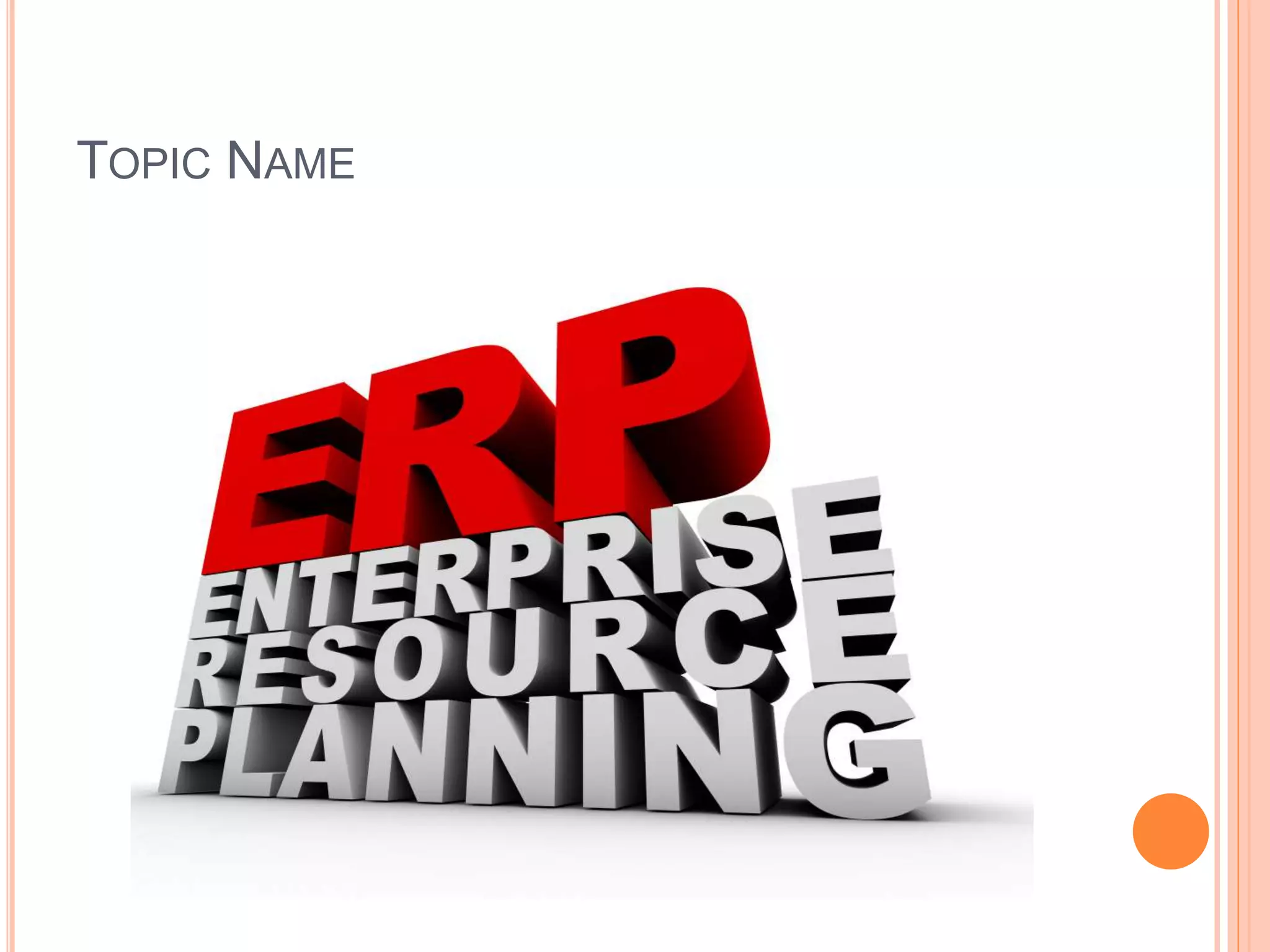 modules of erp | PPTX