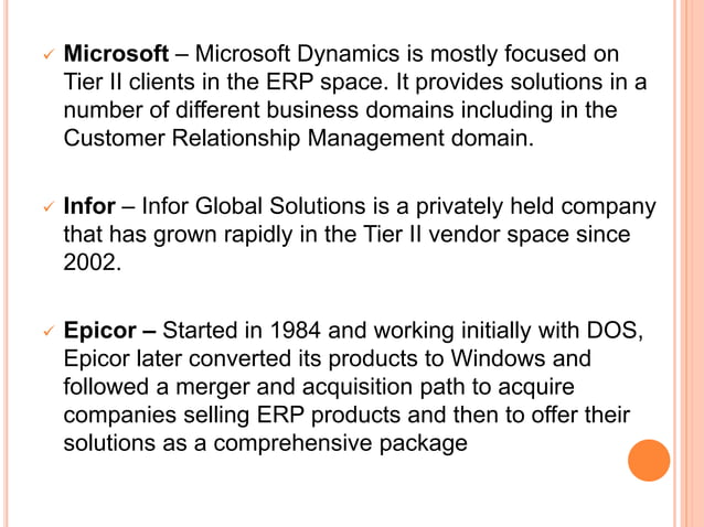 modules of erp | PPTX