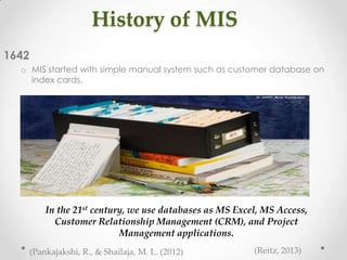 Management Information Systems (MIS) | PPTX