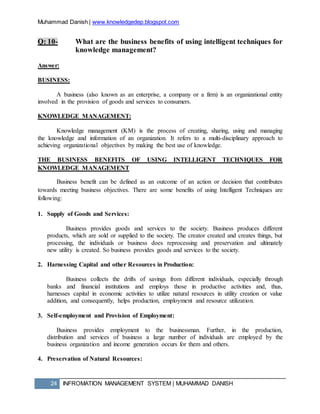 Mis 2nd assignment final solved | PDF