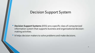 Management information System and its types | PPTX