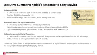 Analysis of Kodak's reaction to digitization | PPTX