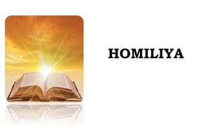 Monthly Holy Mass - Pagdiriwang ng Banal na Eukaristiya | PPTX