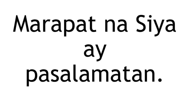 Monthly Holy Mass - Pagdiriwang ng Banal na Eukaristiya | PPTX
