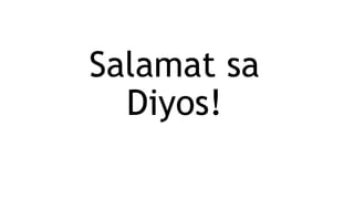 Monthly Holy Mass - Pagdiriwang ng Banal na Eukaristiya | PPTX