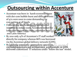 Strategic IT transformation at accenture | PPT