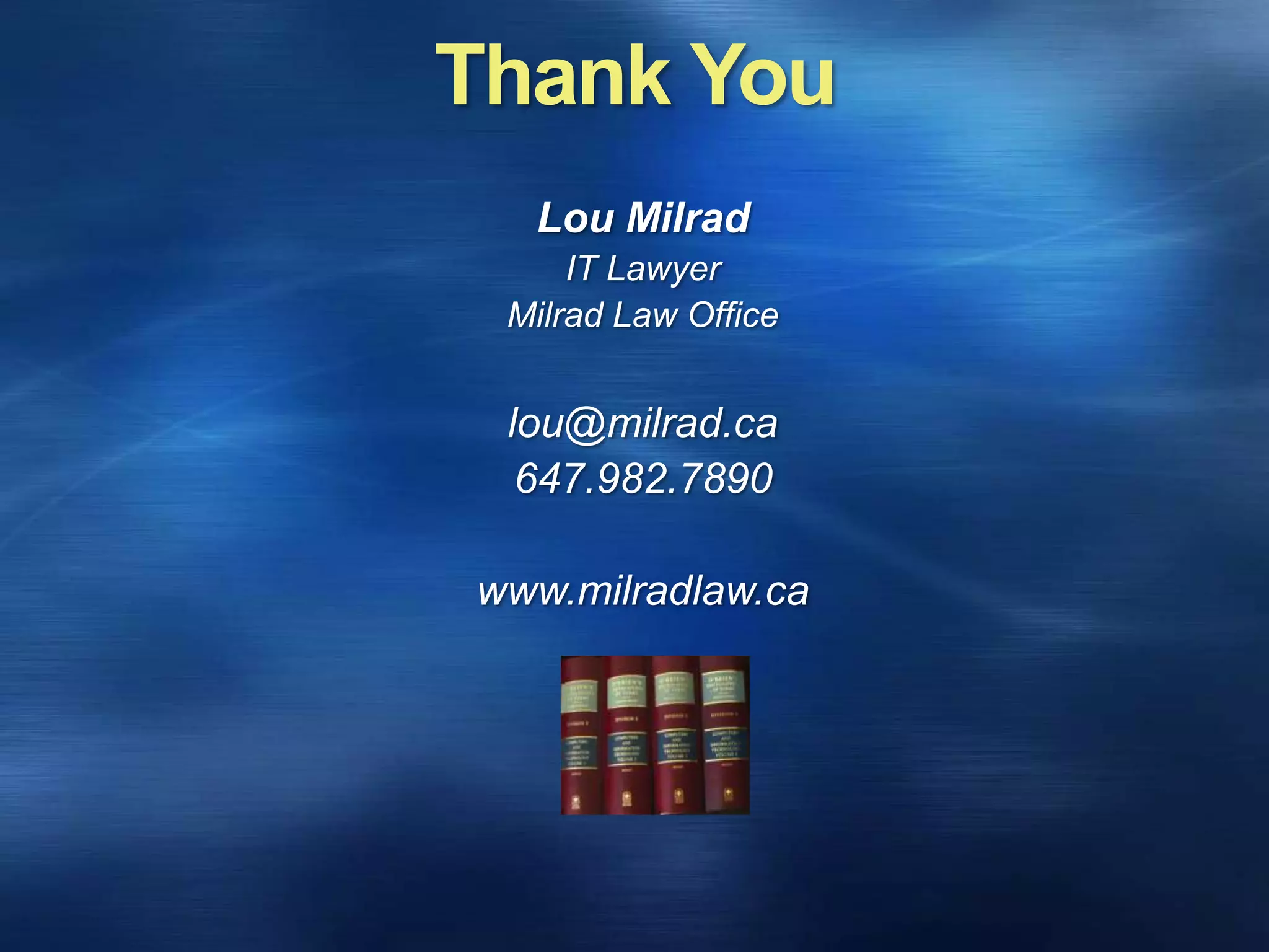 Legal Challenges in Contracting for Cloud Services | PPTX