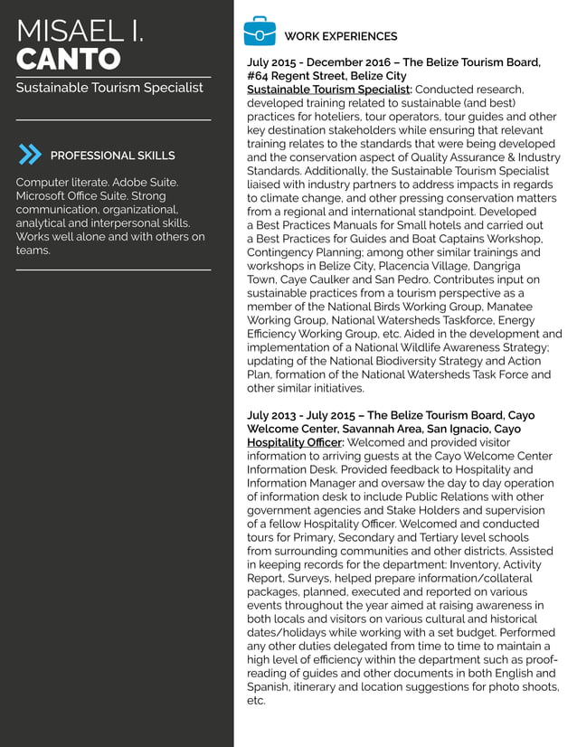 Misael canto cv | PDF