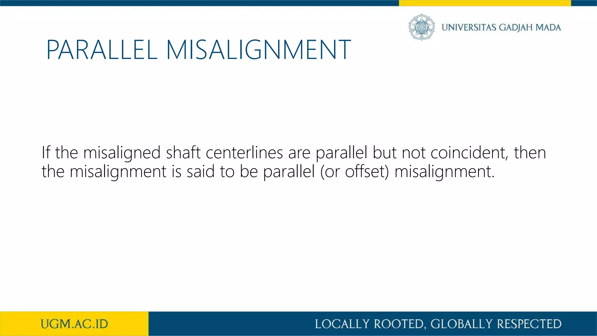 Misalignment Vibration | PPTX