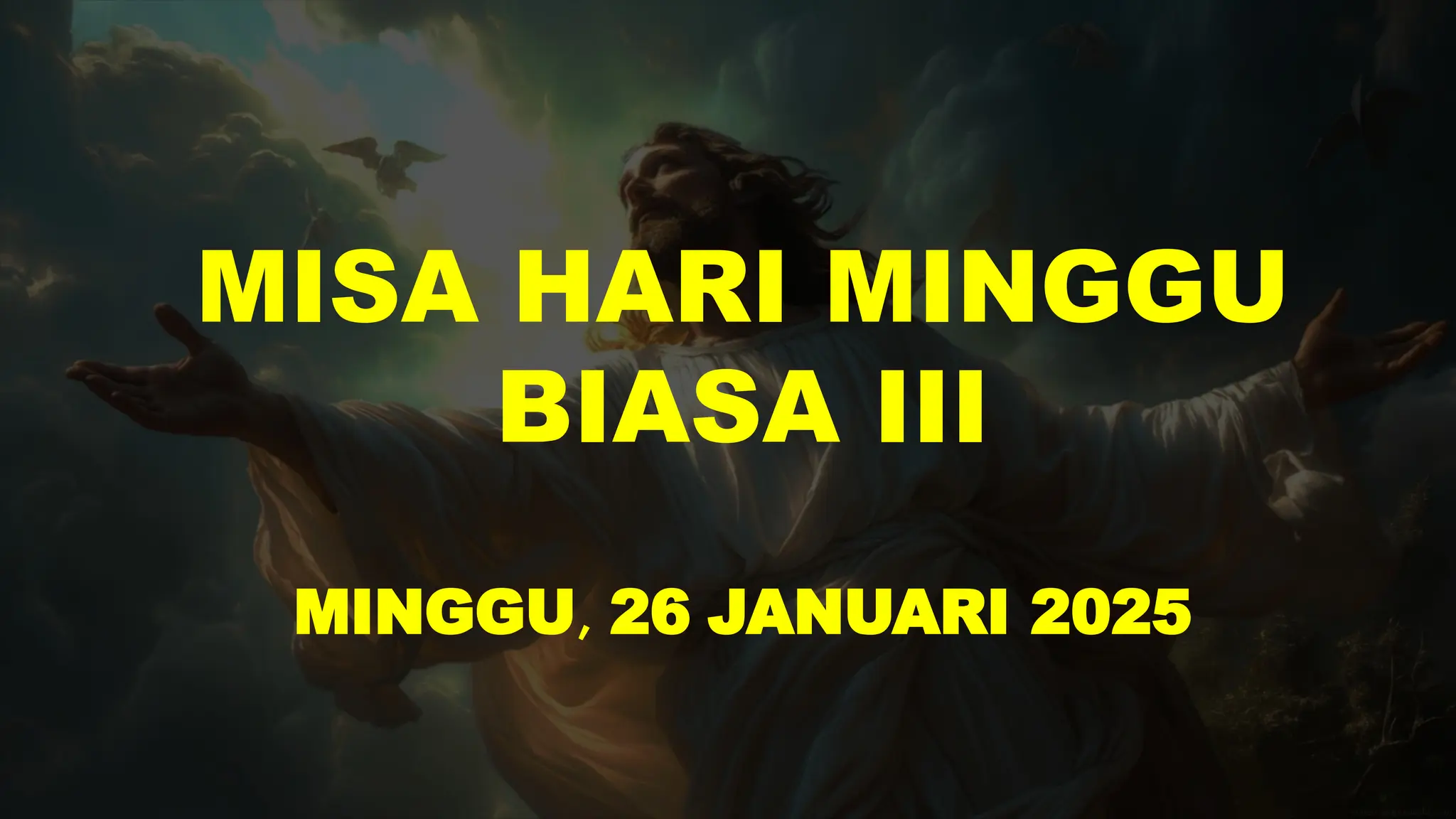 Misa Minggu Biasa III, Minggu 26 Januari 2025.pptx
