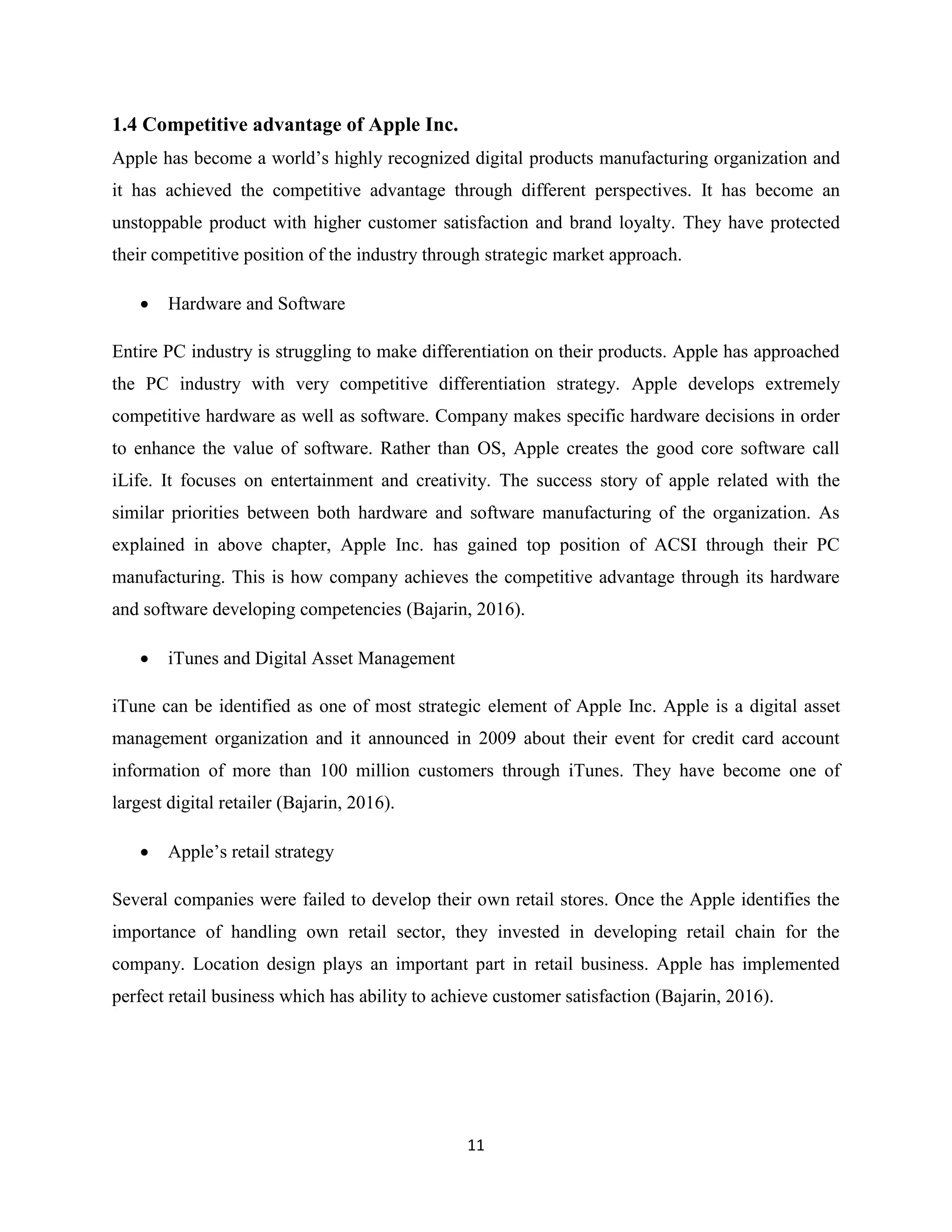 Management Information System- Apple Inc. | PDF