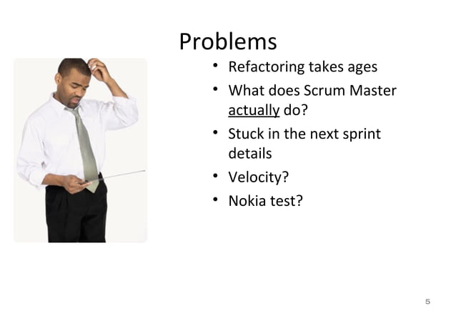 Misapplied Scrum pattern | PPT