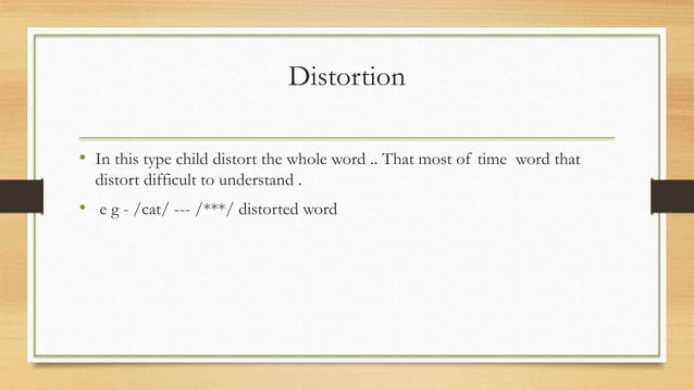 Misarticulation | PPTX | Dental Health | Diseases and Conditions