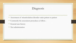 Misarticulation | PPTX