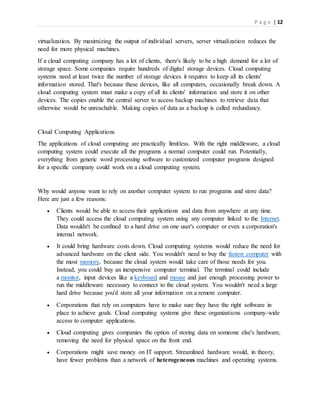 Assignment on Cloud Computing | DOCX