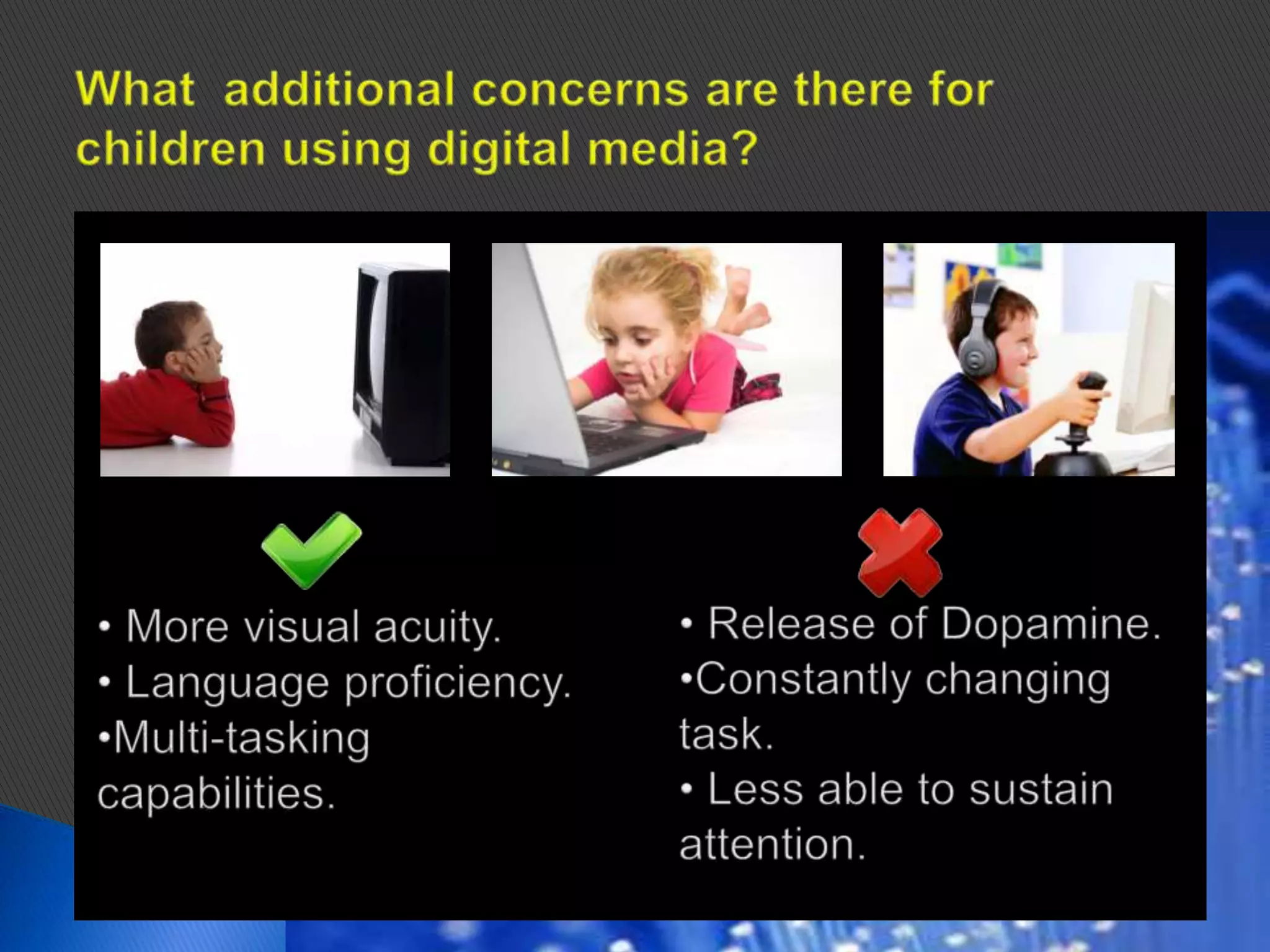 Technology. Too much technology? | PPTX | Technology & Computing