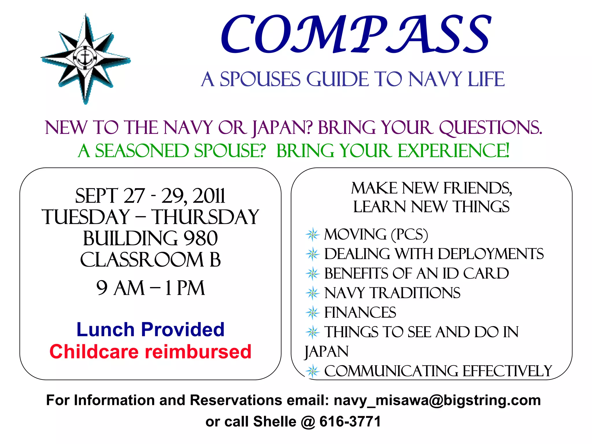 Navy Misawa Compass Class | PDF