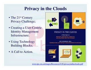 MISA Cloud Workshop_ ipc privacy in the cloud | PPT