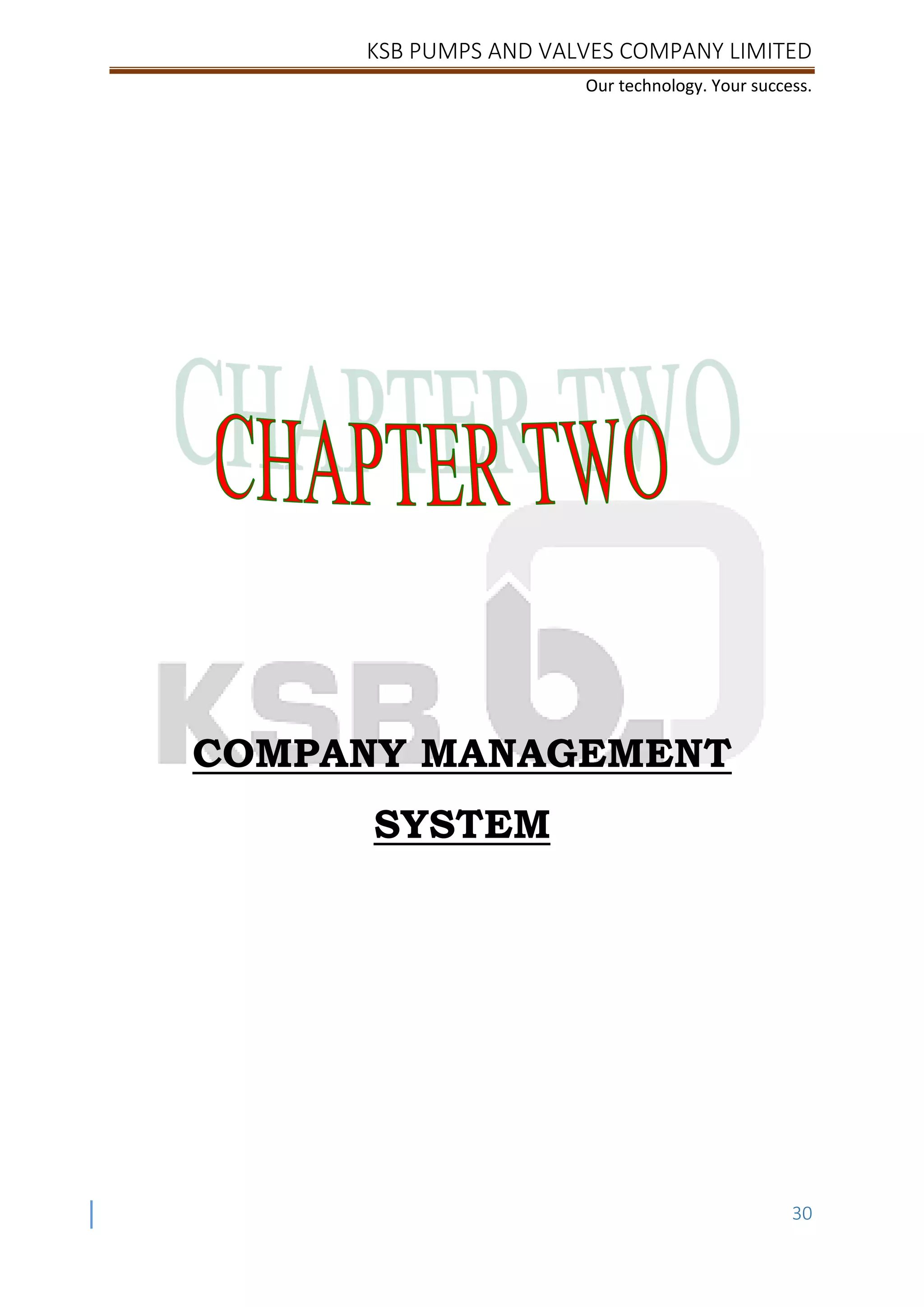 KSB INTERNSHIP PROJECT | PDF