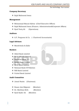 KSB INTERNSHIP PROJECT | PDF