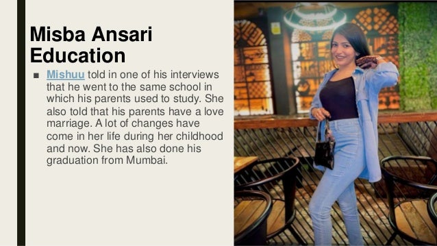 Misba AnsariMishuu Biography, Instagram, TikTok, Income & Unknown Facts ...