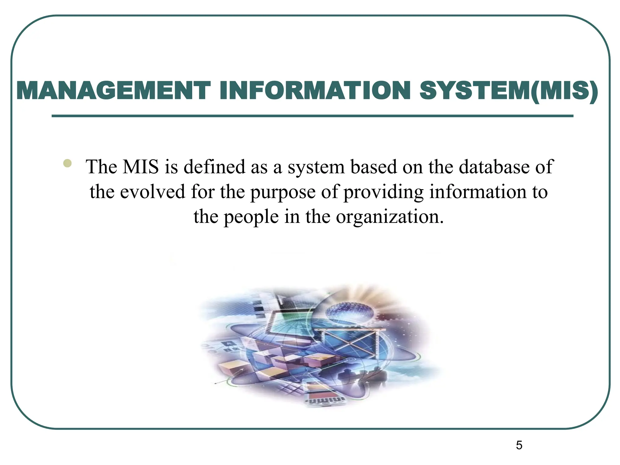 basics of management information system. | PPT