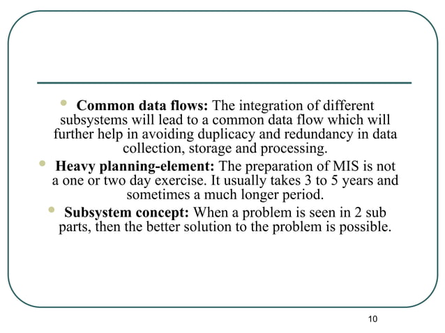 basics of management information system. | PPT