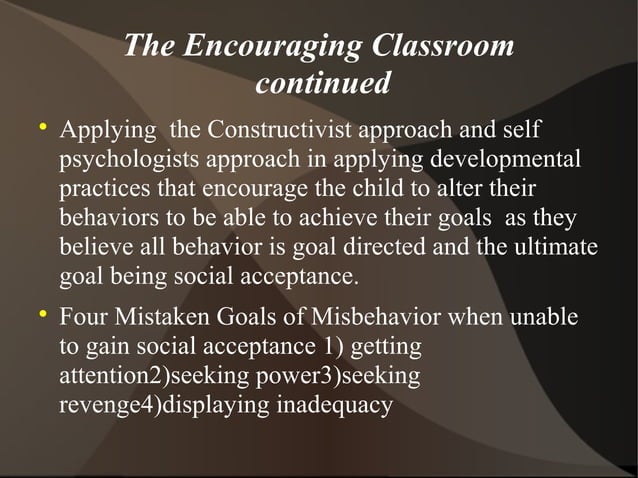 Misbehavior or mistaken behavior | PPT | Daycare and Pre-School | Parenting