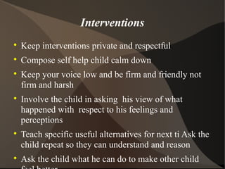 Misbehavior or mistaken behavior | PPT | Daycare and Pre-School | Parenting