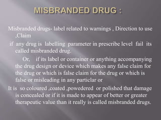 Misbranded | PPTX