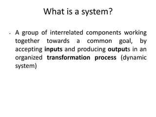 management information system completely explained | PPT