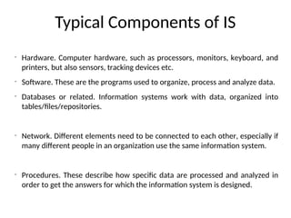 Management Information System and Decision making | PPT