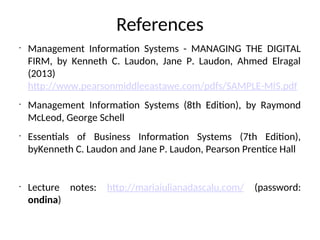 Management Information System and Decision making | PPT
