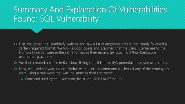 Mis Capstone Presentation | PPT