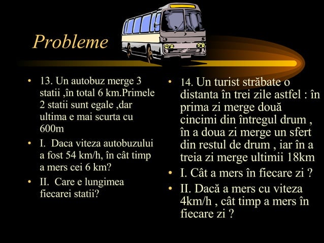 Miscarea Uniforma Si Variata Versiunea 1 2 | PPT