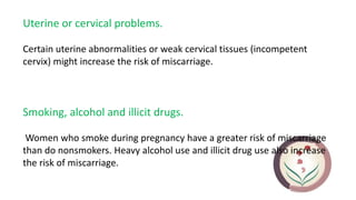 Miscarriage - medical information(causes ,test& diagnosis, management ...