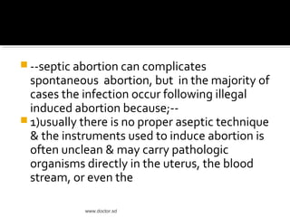Miscarriage (abortion) | PPT