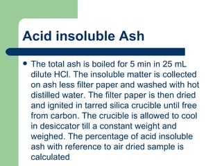 Miscelanous tests | PPT | Chemistry | Science